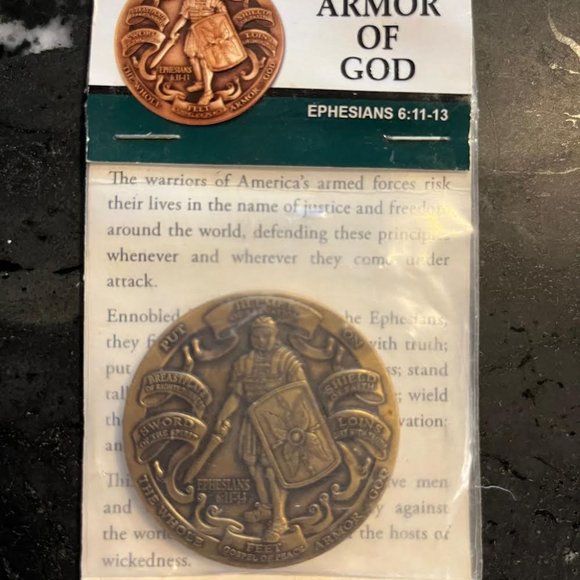 Other | Armor Of God High Relief Christian Soldier Northwest ...